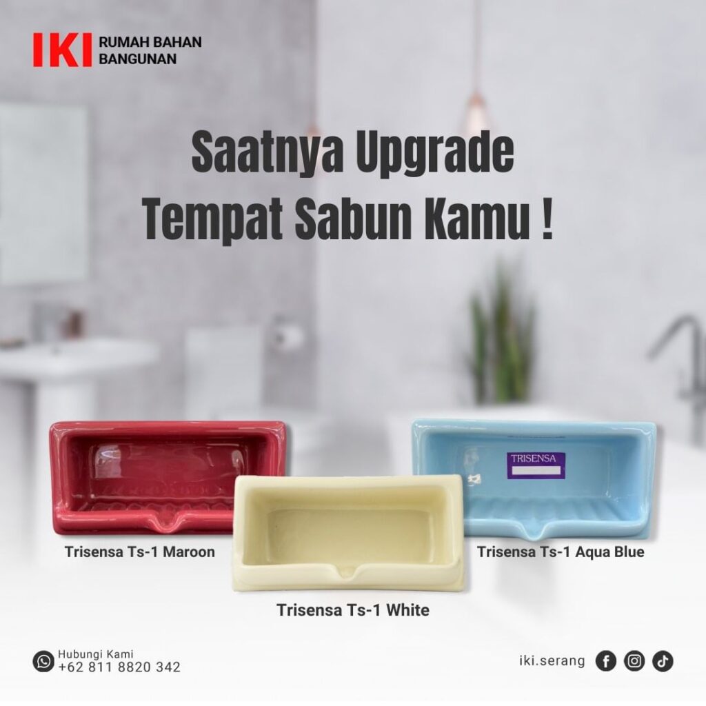 Tempat Sabun Trisensa – IKI Bangunan | Rumahnya Bahan Bangunan